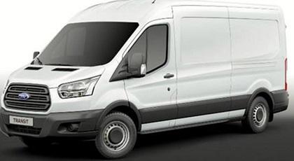 MWB Van Hire, Medium sized van, high roof
